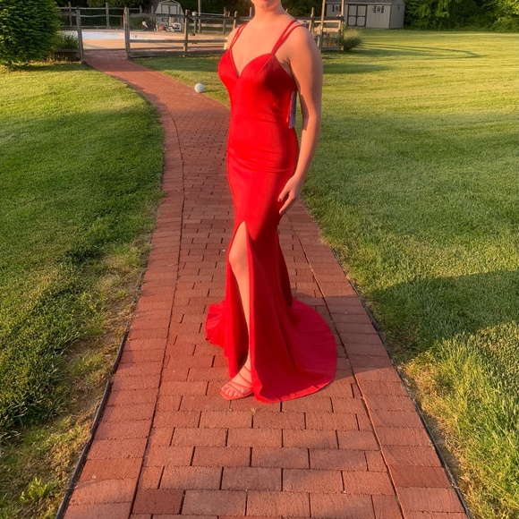 PromGirl | Dresses | Never Worn Red Prom Dress Brand Is Promgirl | Poshmark
